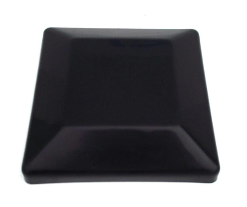 BLACK-6X6 Fence Post cap (5 5/8 X 5 5/8) Fits Nominal 6 x 6 Pressure ...