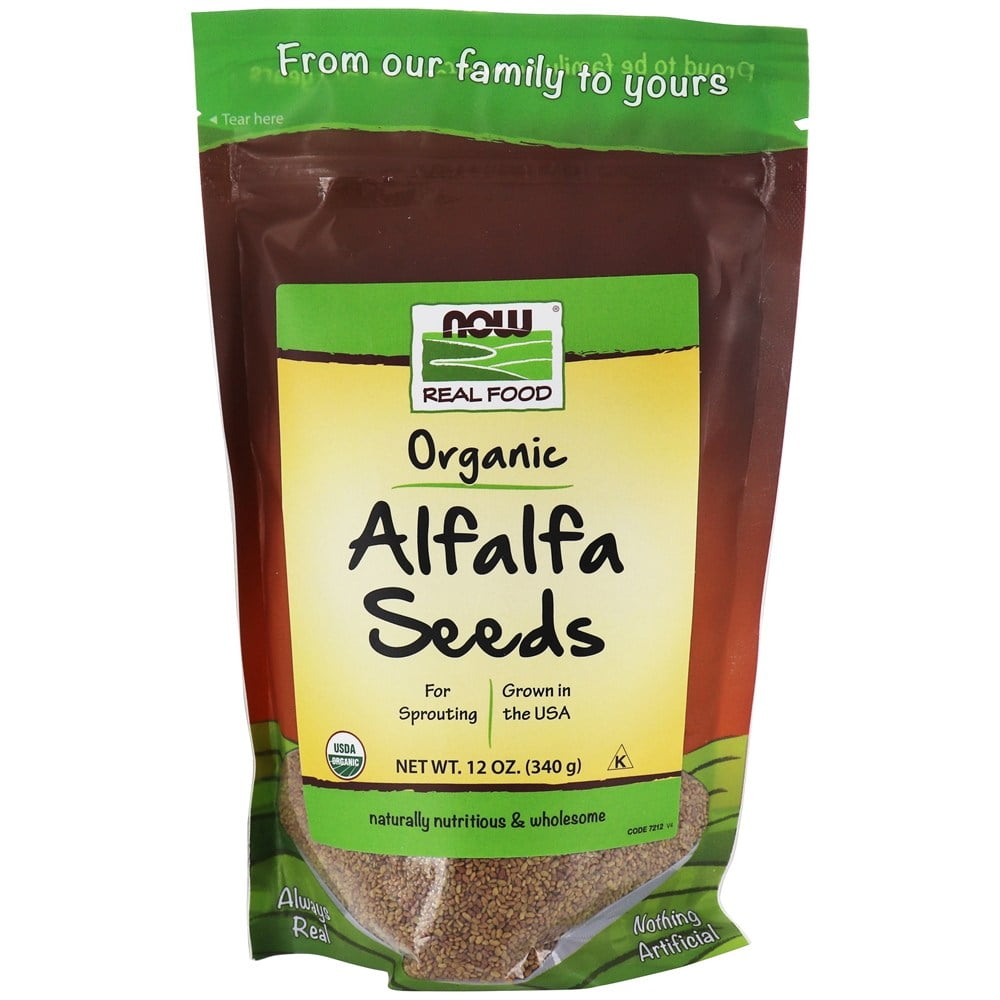 Click here for Now Foods - Now Real Food Organic Alfalfa Seeds Fo... prices