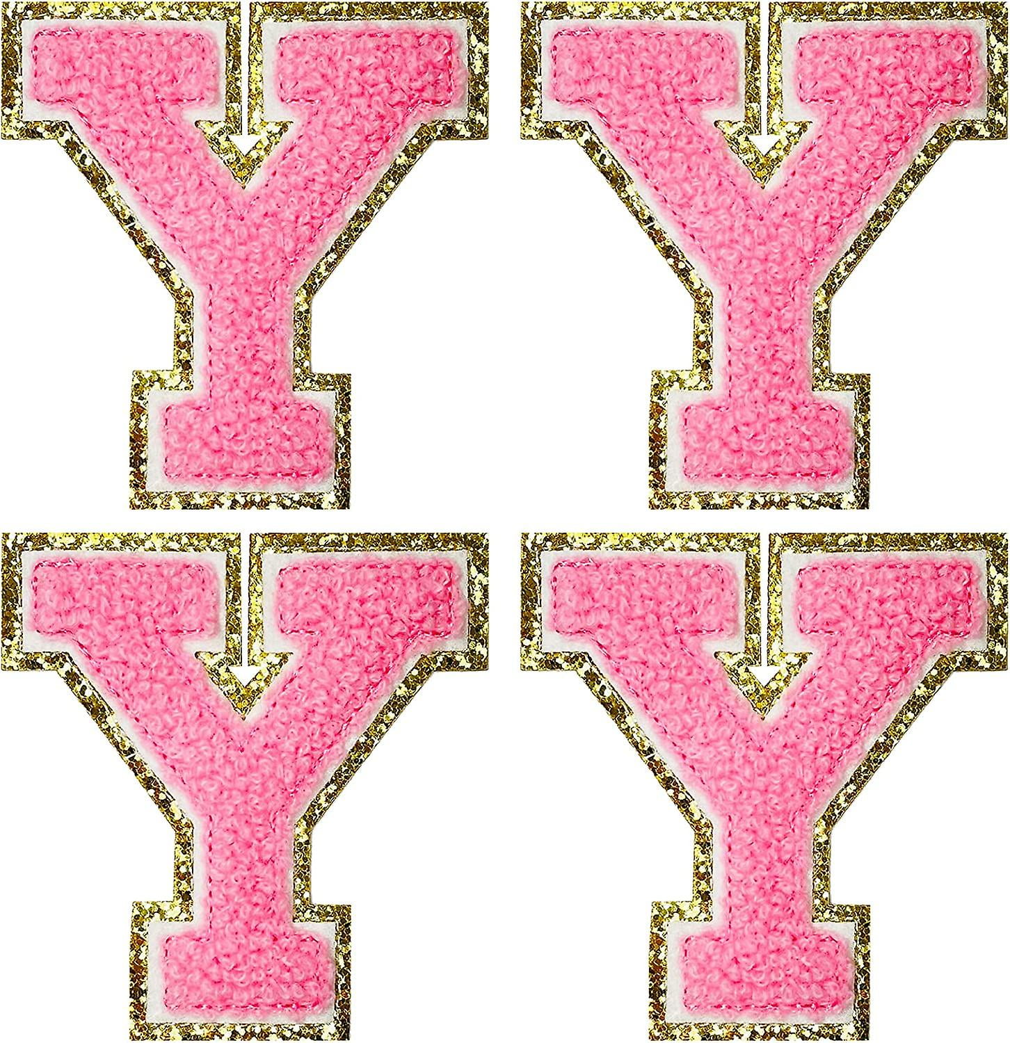 Parches de letras Parches de letras universitarias de chenilla para ...