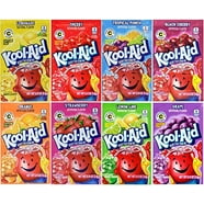 Kool-Aid Black Cherry Unsweetened Soft Drink Mix, 0.13-Ounce Envelopes ...