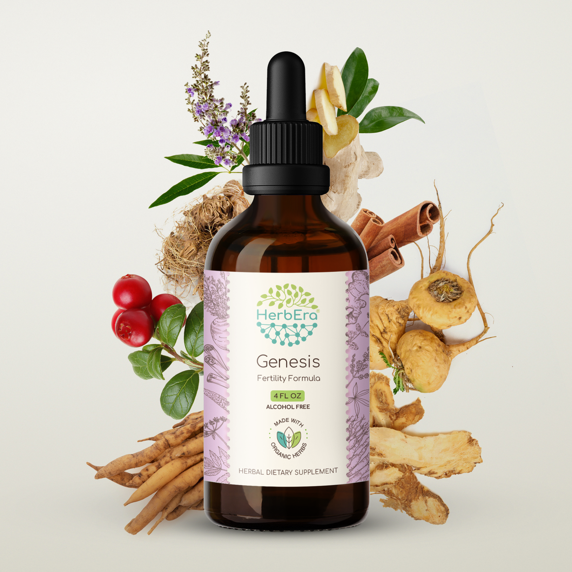 Genesis Alcohol-FREE Extract Tincture. Fertility Formula 4 oz - Walmart.com