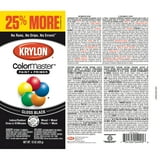 Krylon® ColorMaster Paint + Primer Gloss Black, 15-Oz - Walmart.com