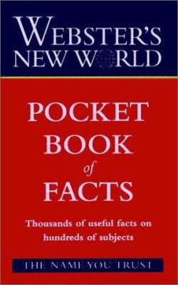 Pre-Owned Webster's New World Pocket Book of Facts (Paperback ...