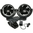 Roadpro, 12-Volt Dual Fan, Variable Speed, with Mounting Clip - Walmart.com