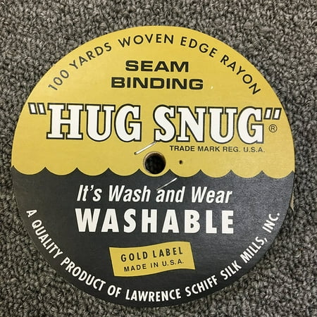 100yds 1/2" Schiff Seam Binding Hug Snug Ribbon Color Leather Tan #044 ...