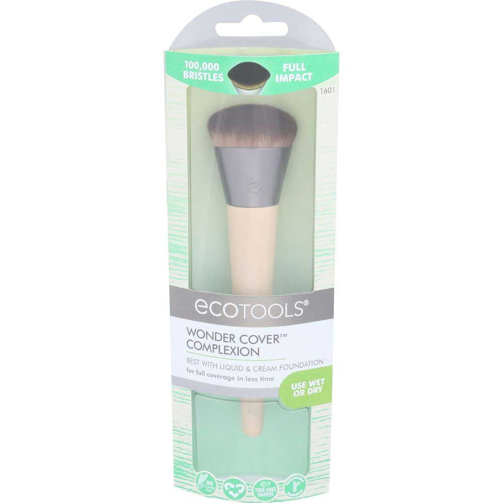 Ecotools Wonder Cover Complexion Face Brush 2 Per Case