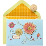 DaySpring, Thank You, Bouquet, 3 Premium Thank You Cards - Walmart.com