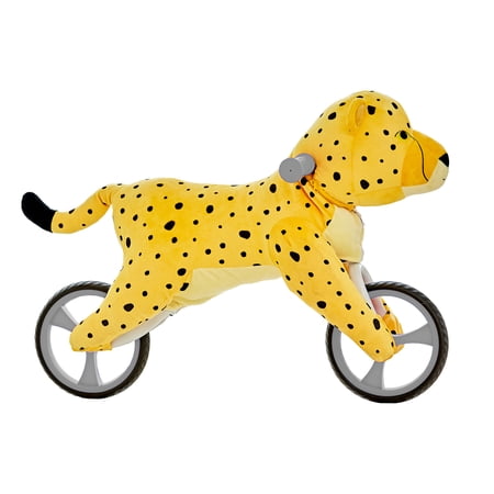 Asweets Kid's Animal Plush Toddler Training Balance Bike Ride On Toy ...