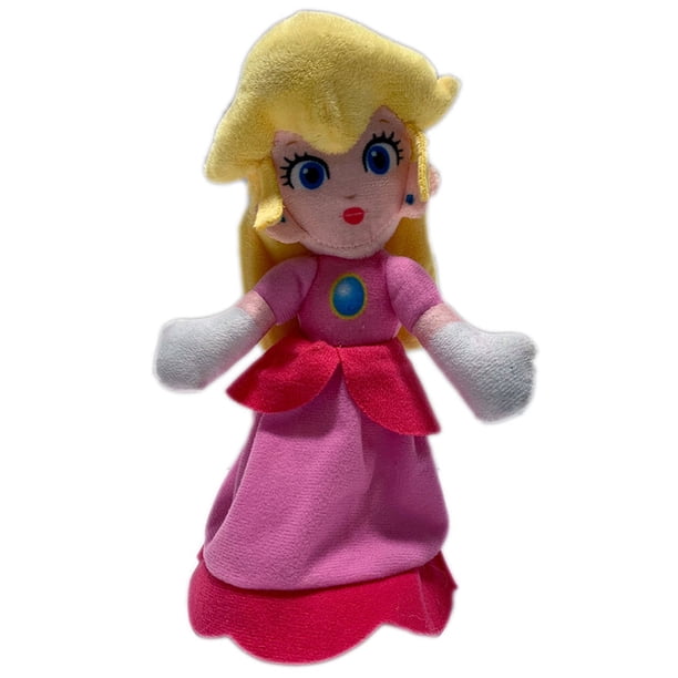 Super Mario Character Princess Peach 8 Inch Stuffed Plush Toy Doll ...