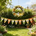 C Easter Bunny Egg Flag Banners, Triangular Paper Party Flags, Spring ...