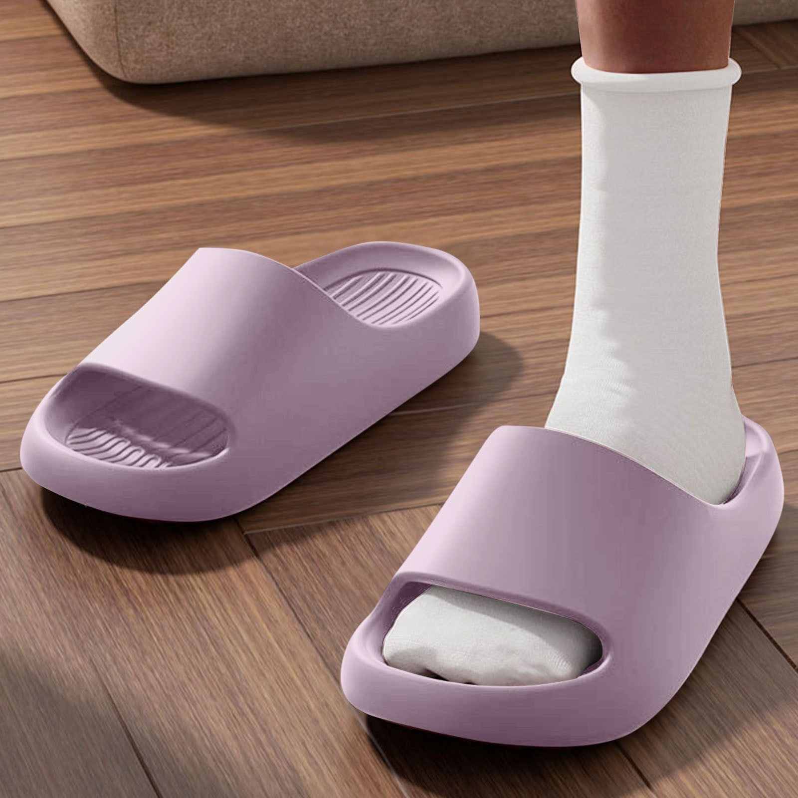 Click here for Latrodar Womens Shower Shoes Retro Soft Casual Sum... prices