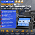 XTOOL D7W Bidirectional Scan Tool Bluetooth OBD2 Scanner Diagnostic ...