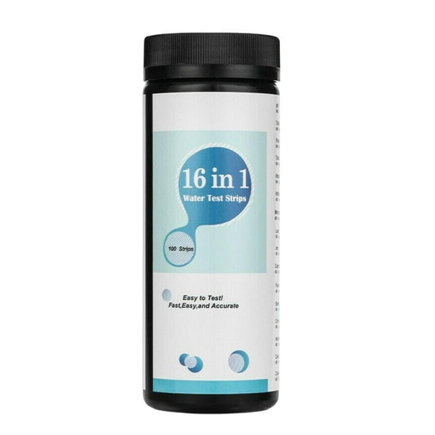 100 Pieces Water Test Strips 16 in 1 Tester Professional Total ...