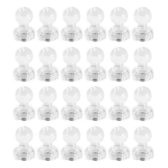 24 Ct. NeoPin® Orange Magnetic Push Pins - Super Strong Neodymium ...
