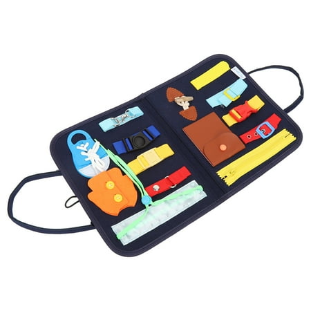 Sensory Board, Dressing Learning Cloth Sensory Activity Board For The ...