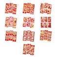 6PCS Money Envelopes Cartoon Horse Theme Paper Craft Chinese Zodiacs ...