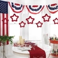 Z52LingLing Decoration 33cm red Star Wreath – Large Patriotic Wall ...