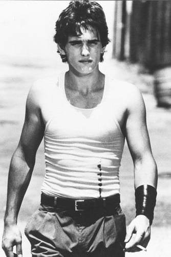 Matt Dillon Rumble Fish White T-Shirt B&W 24X36 Poster - Walmart.com