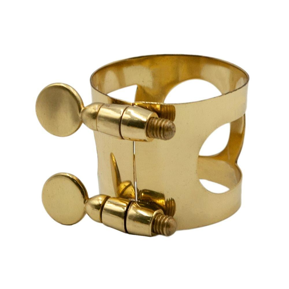 Metal Ligature Clamp For Saxophone Base Gold | Bodega Aurrera en línea