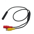 Wmool Car Backup Reverse Camera 4-Pin Male To CVBS RCA Female Power ...