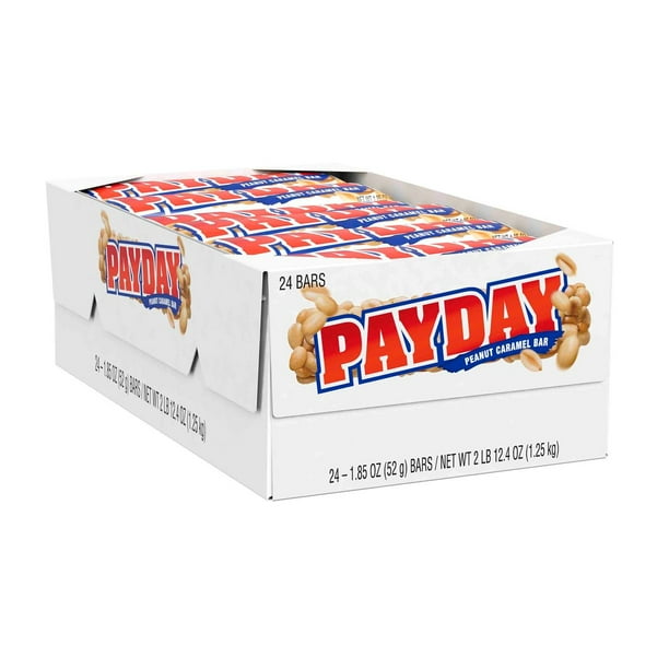 Product of Payday Peanut Caramel Bar 24 Pk. 1.85 oz. - Walmart.com ...