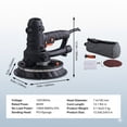 800W Drywall Sander with 12 Sanding Discs and Variable Speed Wall ...