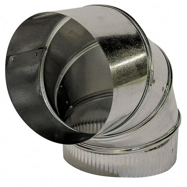9" ID Galvanized Duct Round Adjustable Elbow - Walmart.com