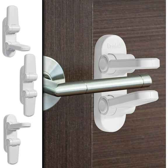 Door Buddy Child Proof Door Lock Plus Finger Pinch Guard Foam Door ...