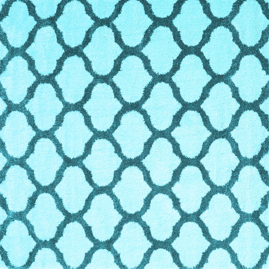 Ahgly Company Indoor Square Trellis Light Blue Contemporary Area Rugs ...
