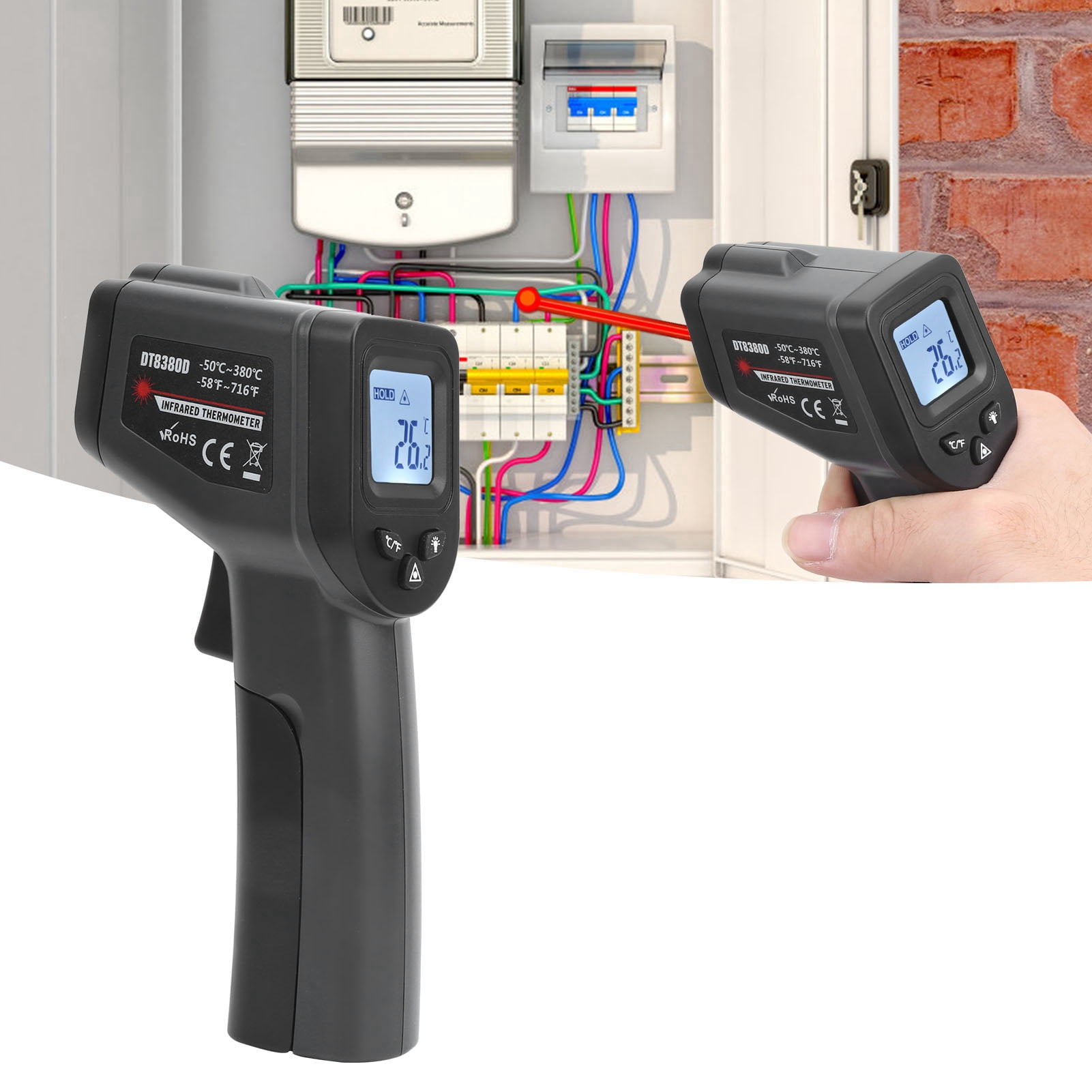 Termómetro, Termómetro Digital Portátil De 0,5 Segundos De Respuesta En ...