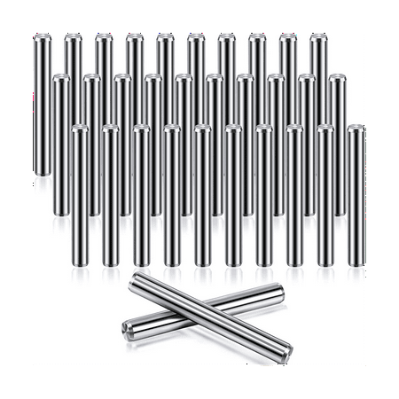 Symkmb 32 Pieces 5 mm x 40 mm Shelf Brackets Pegs Shelves Dowel Pins ...