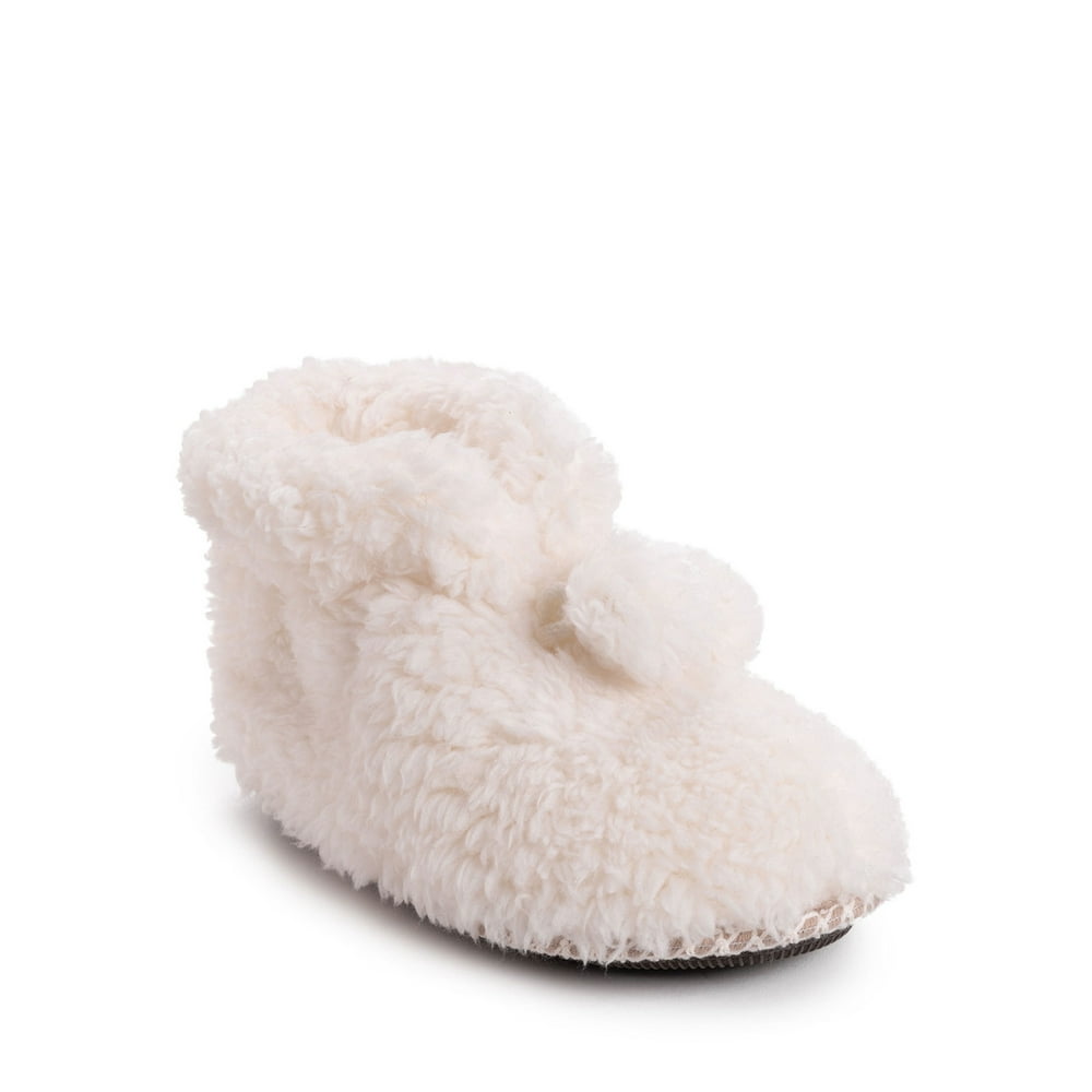 Muk Luks - Muk Luks Faux Fur Bootie Slipper (Women's) - Walmart.com ...