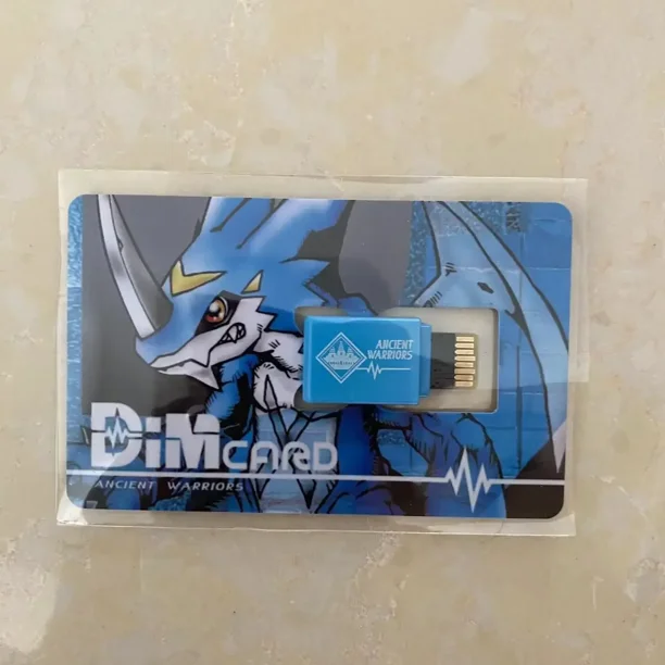 Digimon DIM Kuramon Adventure ESPIMON RYUDAMON Terriermon Renamon ...