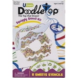 UCreate Doodletop Squiggly Stencil Kit-Sweets - Walmart.com