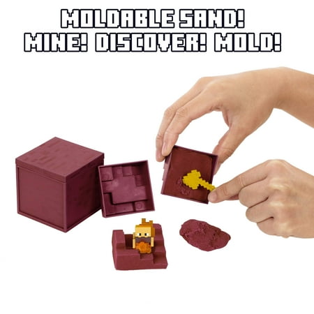 Minecraft Mini Mining Set Firing Blaze Figure and Environment Accessory ...
