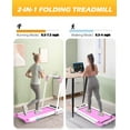 2.5HP Folding Treadmill, Compact, Portable, Electric, for Home Gym ...