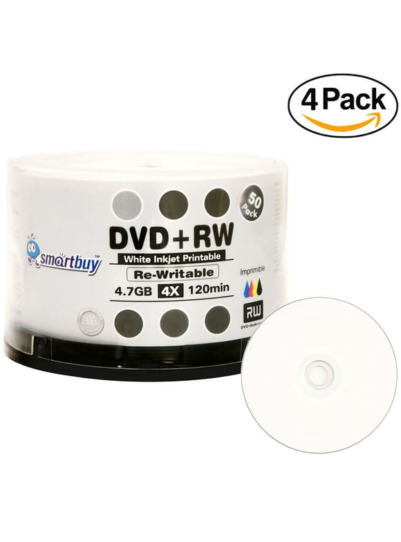 Blank DVD+RW Discs in Blank Media - Walmart.com