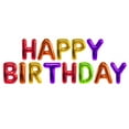 Way To Celebrate Multicolor Foil Happy Birthday Balloon Yard Stake Set ...