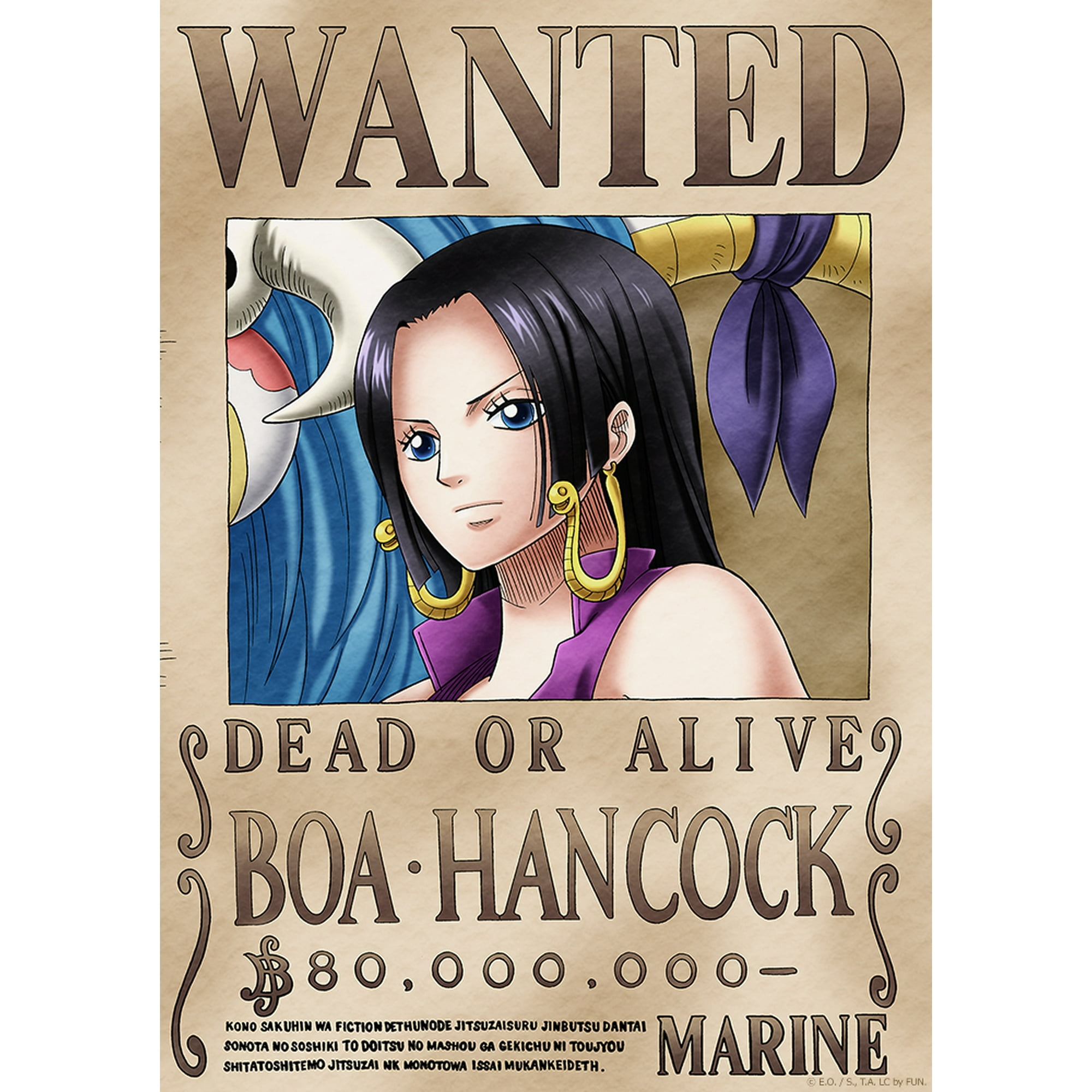 One Piece Wanted Poster Brook