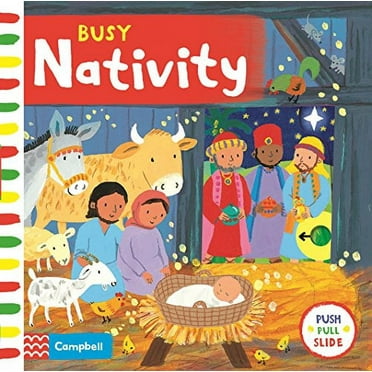 Busy Books: Busy Nativity (Board Book) - Walmart.com