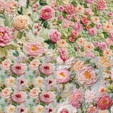 Sunwmart Vintage Floral Scrapbook Paper Pad, Flower Patterned Cardstock