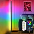 Jahy2Tech Corner Lamp Magic Floor Lamp, Smart RGB Color Changing ...