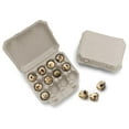 Quail Egg Cartons - Recycled Cardboard Paper Pulp 3x4 Square Style ...