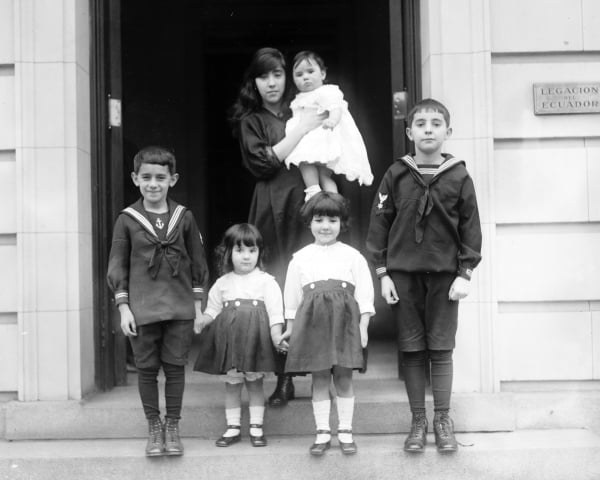 Print: Elizalde Children, 1919 - Walmart.com