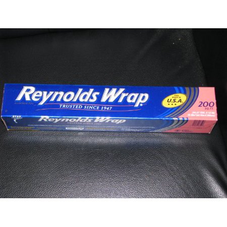 Reynolds Wrap Aluminum Foil, 200-Square Feet (Pack of 2) | Walmart Canada