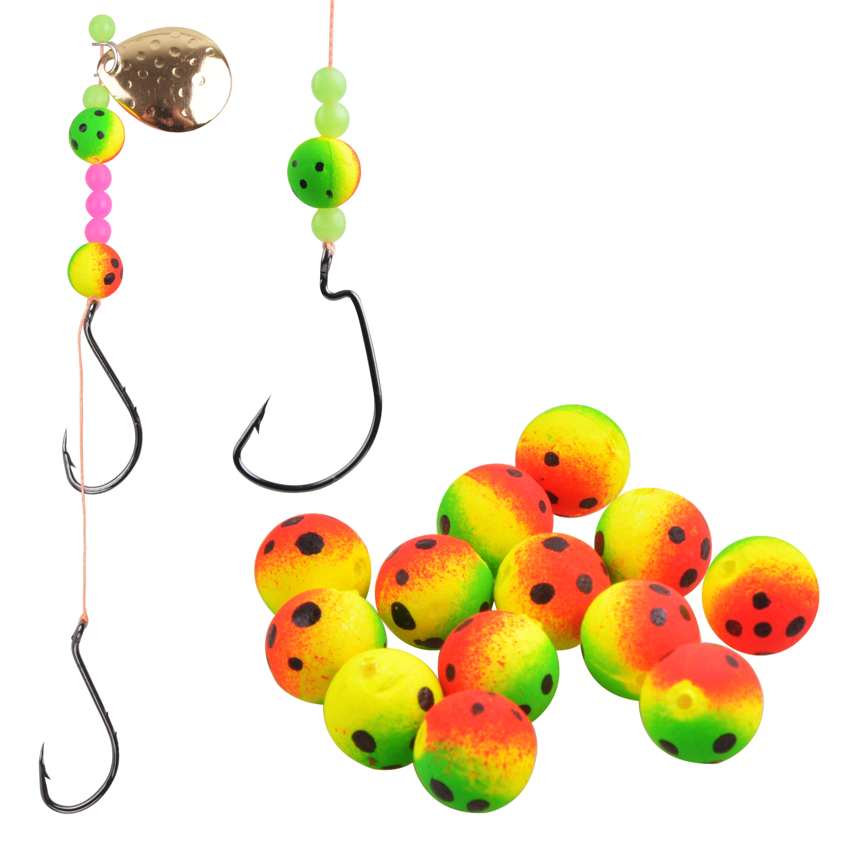 Foam Floats Fishing Rig Floats - 60 Pack Pompano Rig Floats Snell Float ...