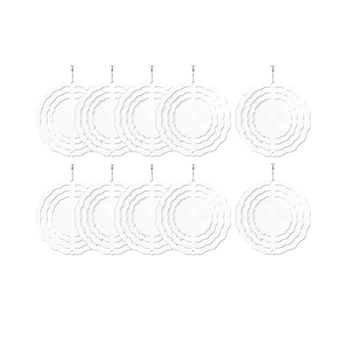 Click here for Geloo 10pcs 3 Inch Sublimation Wind Spinner Blanks... prices