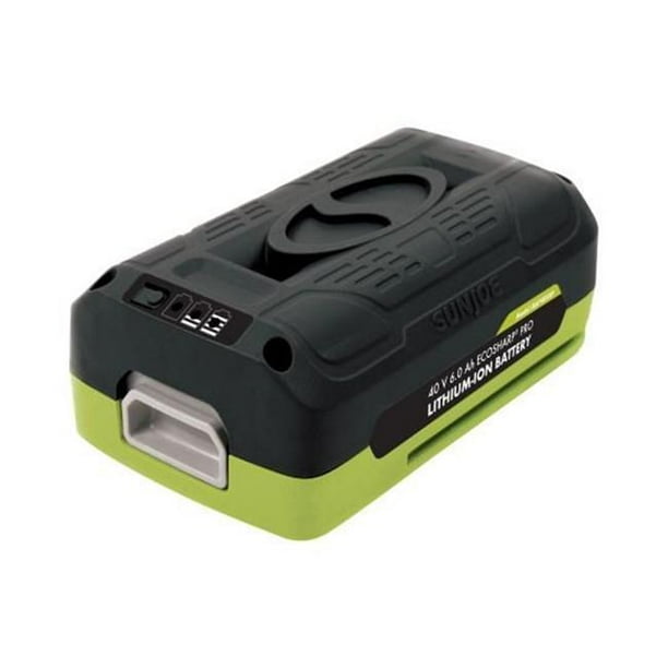 Sun Joe IBAT40XRP 40V 6.0 Ah EcoSharp Lithium - Ion Battery - Walmart.ca