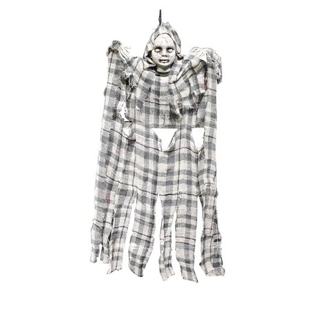 Halloween Hanging Skeleton Halloween Decoration Prop Ghost Face Hanging ...