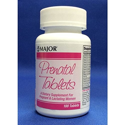Major Prenatal Vitamin Dietary Supplement for Pregnant & Lactating ...